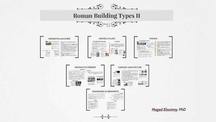 Roman Building Types II by M B on Prezi