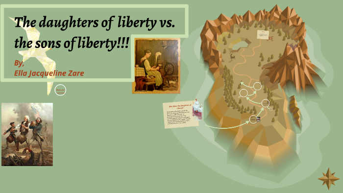 The daughters of liberty vs. the sons of liberty!!! by Ella Zare on Prezi