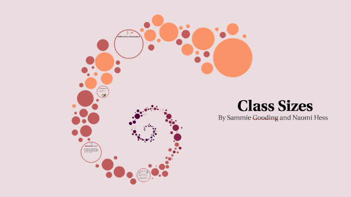 Class Sizes by Sammie Gooding on Prezi