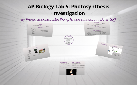Photosynthesis Investigation by Pranav Sharma on Prezi