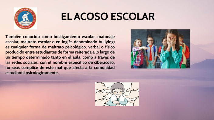 El ACOSO ESCOLAR by Donald Barrios on Prezi