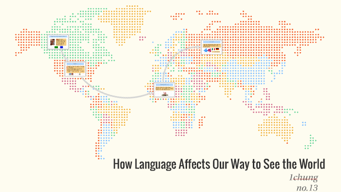 How Language Affects Our Way to See the World by 蔓瑄 王
