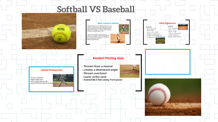 Softball VS Baseball by riley brown on Prezi