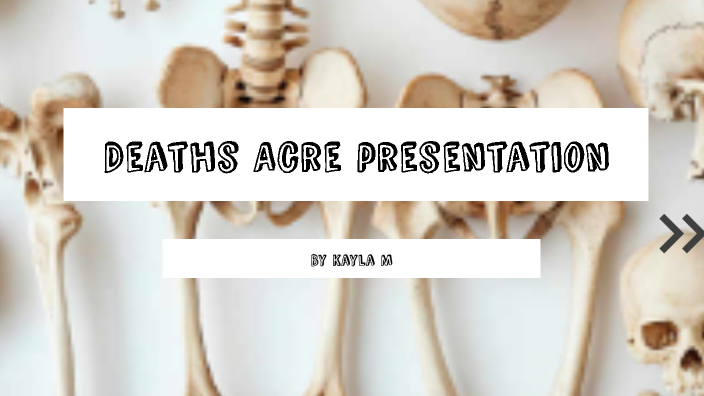 Deaths Acre presentation by Kayla Mabry on Prezi