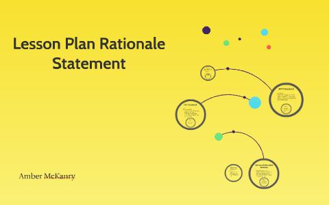 Lesson Plan Rationale Statement by Amber McKanry on Prezi