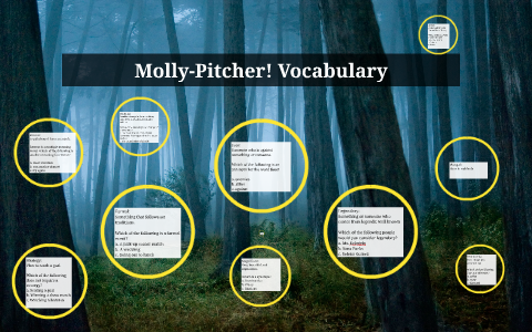 Molly-Pitcher! Vocabulary by Miranda Eckstein on Prezi