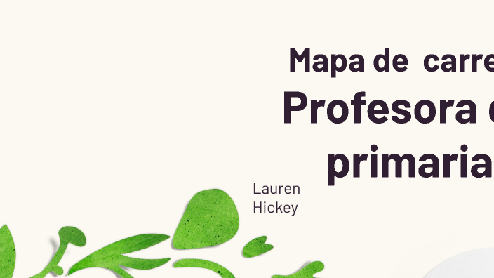 Mapa de carrera by Lauren H. on Prezi