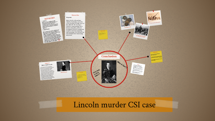 Lincoln murder CSI case by kay Laughlin on Prezi