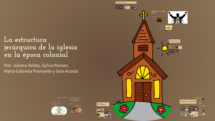 La estructura jerárquica de la iglesia en la época colonial by SARA ...