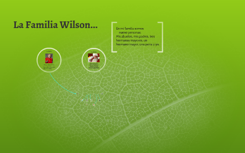 La Familia Wilson... by Bodhi Wilson