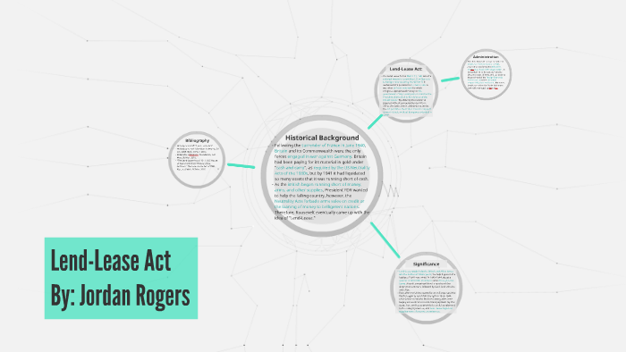 Lend-Lease Act by Jordan Rogers on Prezi