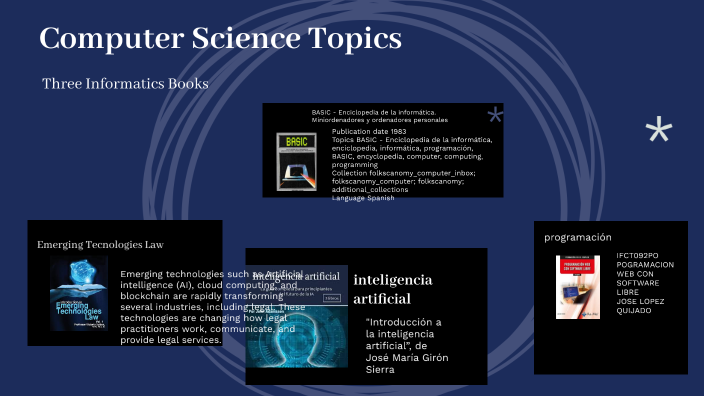 Computer Science Topics by Jostin Sánchez on Prezi