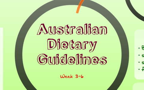 Australian Dietary Guidelines by Amy Widdicombe on Prezi