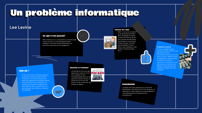 Un problème informatique Project - Lee Levine by Lee Levine on Prezi