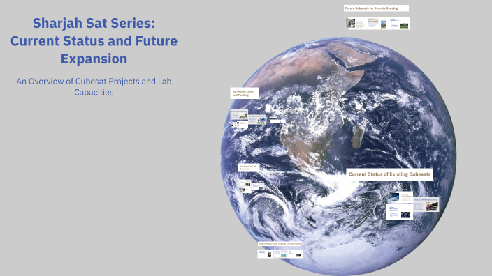 Sharjah Sat Series: Current Status and Future Expansion by Antonis ...