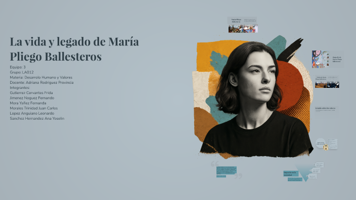 La vida y legado de María Pliego Ballesteros by emilio varena on Prezi