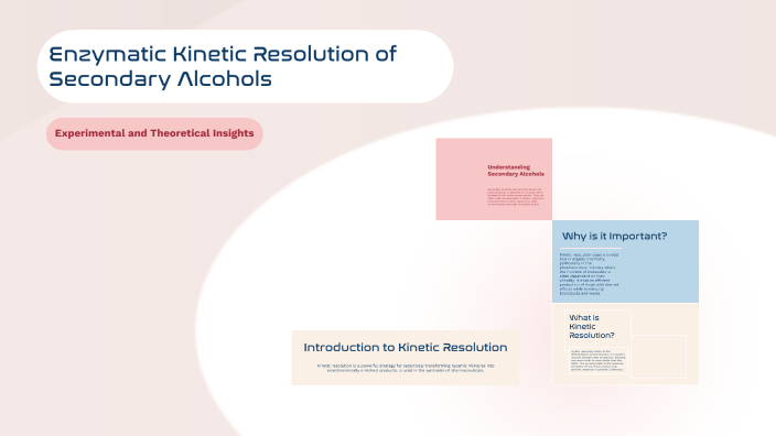 Enzymatic Kinetic Resolution of Secondary Alcohols by khadidja bghlm on ...
