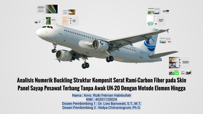 Analisis Numerik Buckling Struktur Komposit Serat Rami-Carbon Fiber ...