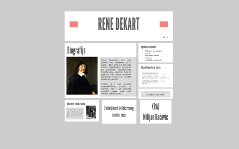 RENE DEKART by Milijan Bačević on Prezi