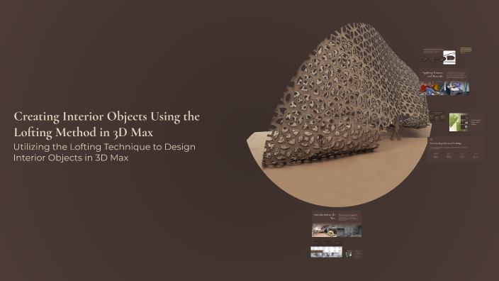 Creating Interior Objects Using the Lofting Method in 3D Max by UMIDA ...
