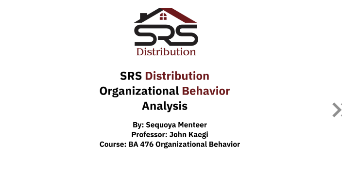 SRS Distribution Analysis by Sequoya Menteer on Prezi