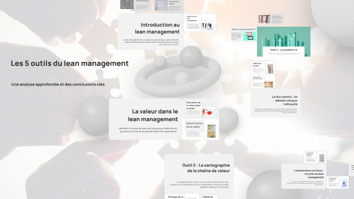 Les 5 outils du lean management by moussi Yaasmine on Prezi