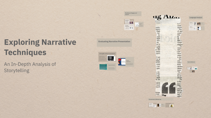 Exploring Narrative Techniques by Sophia Freedman on Prezi