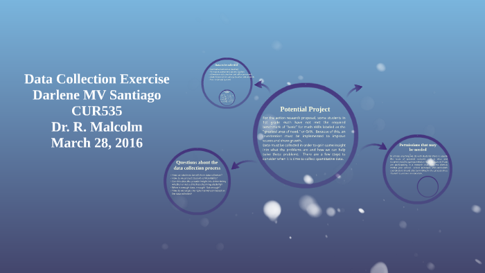 Data Collection Exercise by Darlene Santiago