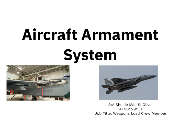 Aircraft Armament System by Shellie Mae Oliver on Prezi