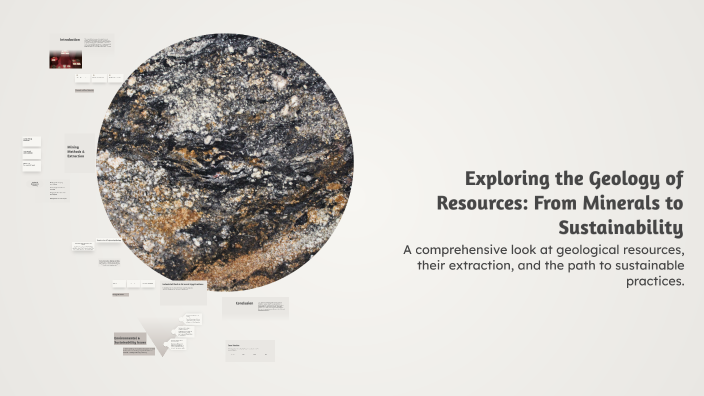 Exploring the Geology of Resources: From Minerals to Sustainability by ...