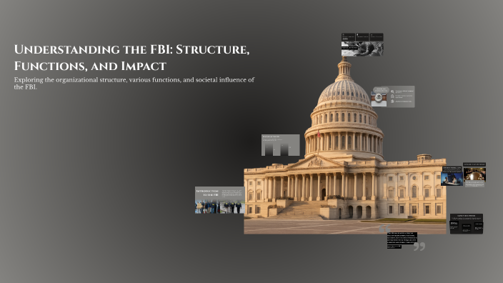 Understanding the FBI: Structure, Functions, and Impact by Deijah ...