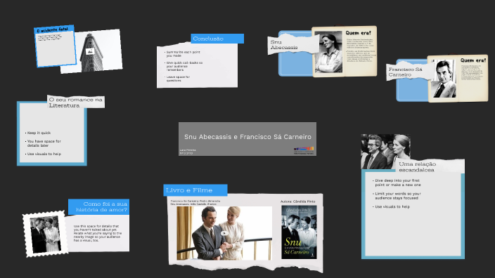 Snu Abecassis e Francisco Sá-Carneiro by Lara Pereira on Prezi