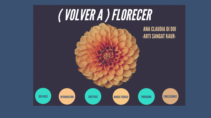 (VOLVER A ) FLORECER by Ana Claudia Di Doi on Prezi