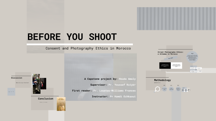 BEFORE YOU SHOOT by Houda Amaly on Prezi