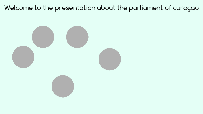 Welcome to the presentation about the parlement of curaçao by Joey ...
