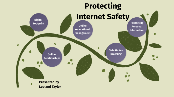internet safety by leo b on Prezi