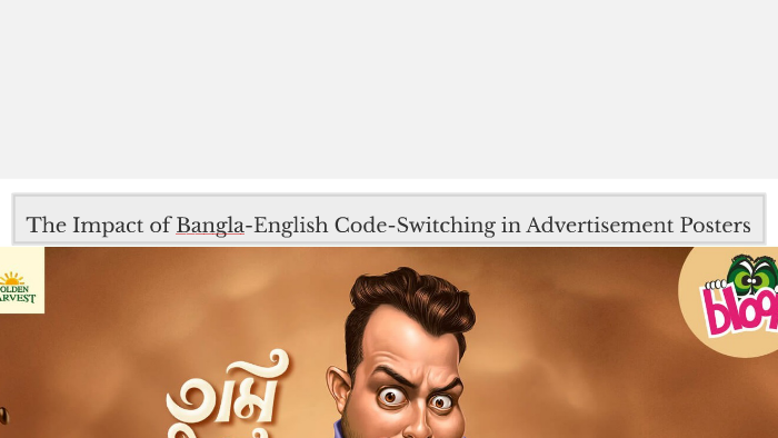 The Impact of Bangla-English Code-Switching in Advertisement by Dark ...
