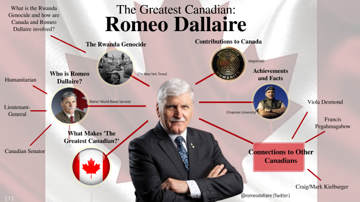 The Greatest Canadian: Romeo Dallaire by Jiana He on Prezi