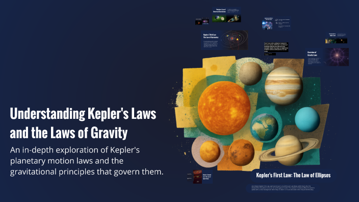 Understanding Kepler's Laws and the Laws of Gravity by Markuss ...