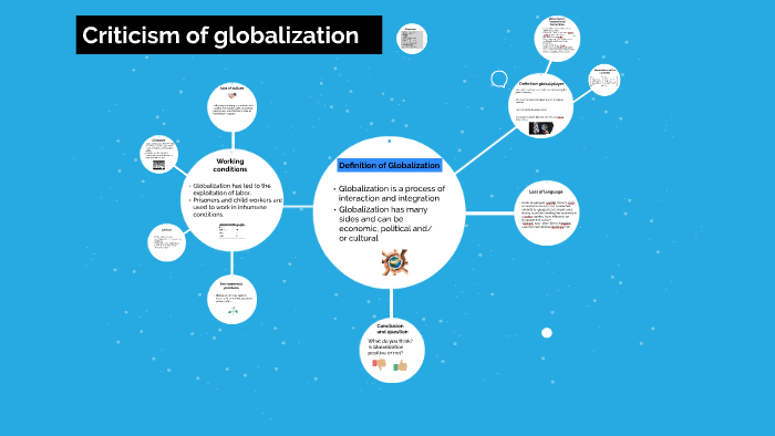 Criticism of Globalization by k. h. on Prezi