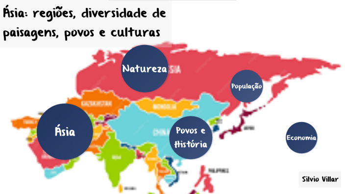 Ásia: regiões, diversidade de paisagens, povos e culturas by Silvio ...