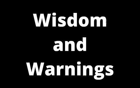 Heeding Warnings by Stephen Johns on Prezi