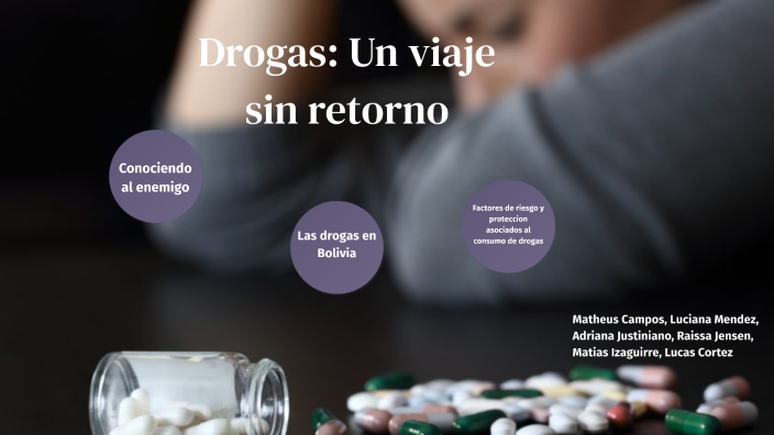 Drogas: Un viaje sin retorno by LUCAS CORTEZ on Prezi