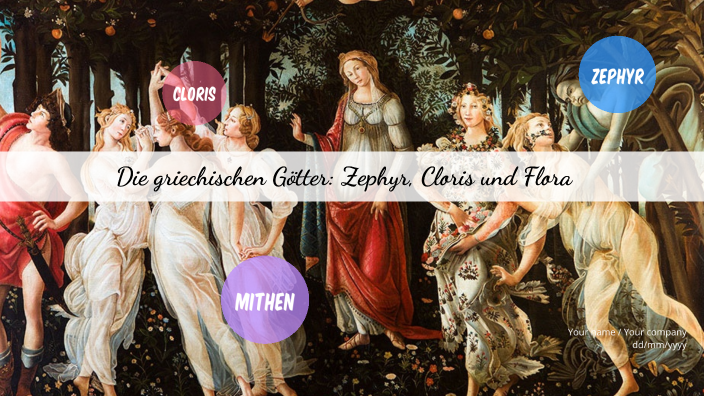 Die griechischen Götter Zephyr, Cloris und Flora by Giulia Comuzzi on Prezi