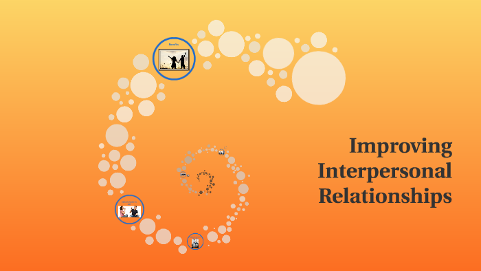 Improving Interpersonal Relationships by