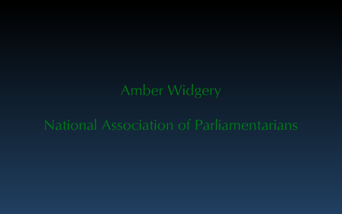 Parliamentary Procedure by Jon Brammer on Prezi