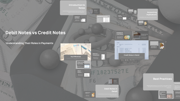 Debit Notes vs Credit Notes by Bruno Leal on Prezi