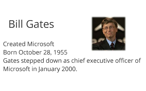 Famous Technology People by JonMichael Robinson on Prezi