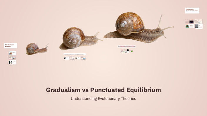 Gradualism vs Punctuated Equilibrium by Taylor Wesner on Prezi