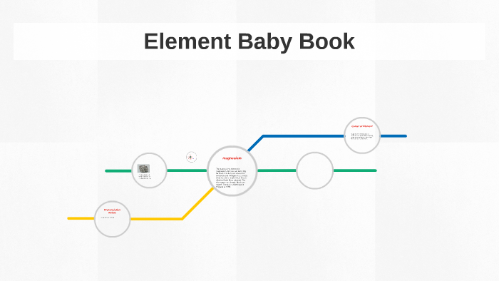 Element Baby Book by Brian Brisco